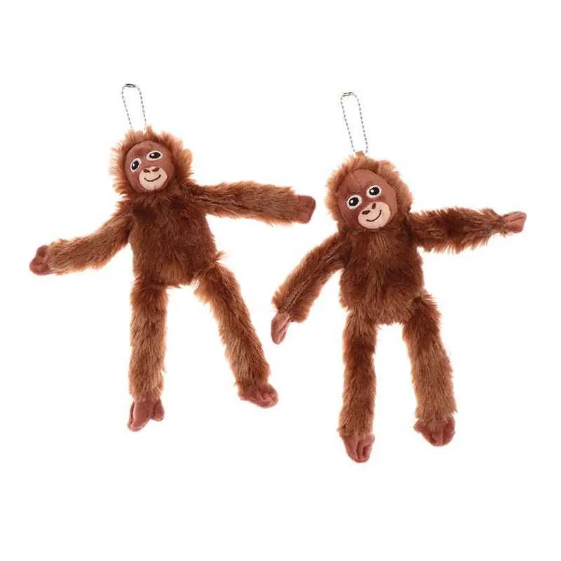Animal Plush Keychain Cute Gorilla Monkey Pendant, Soft Stuffed Plush ...