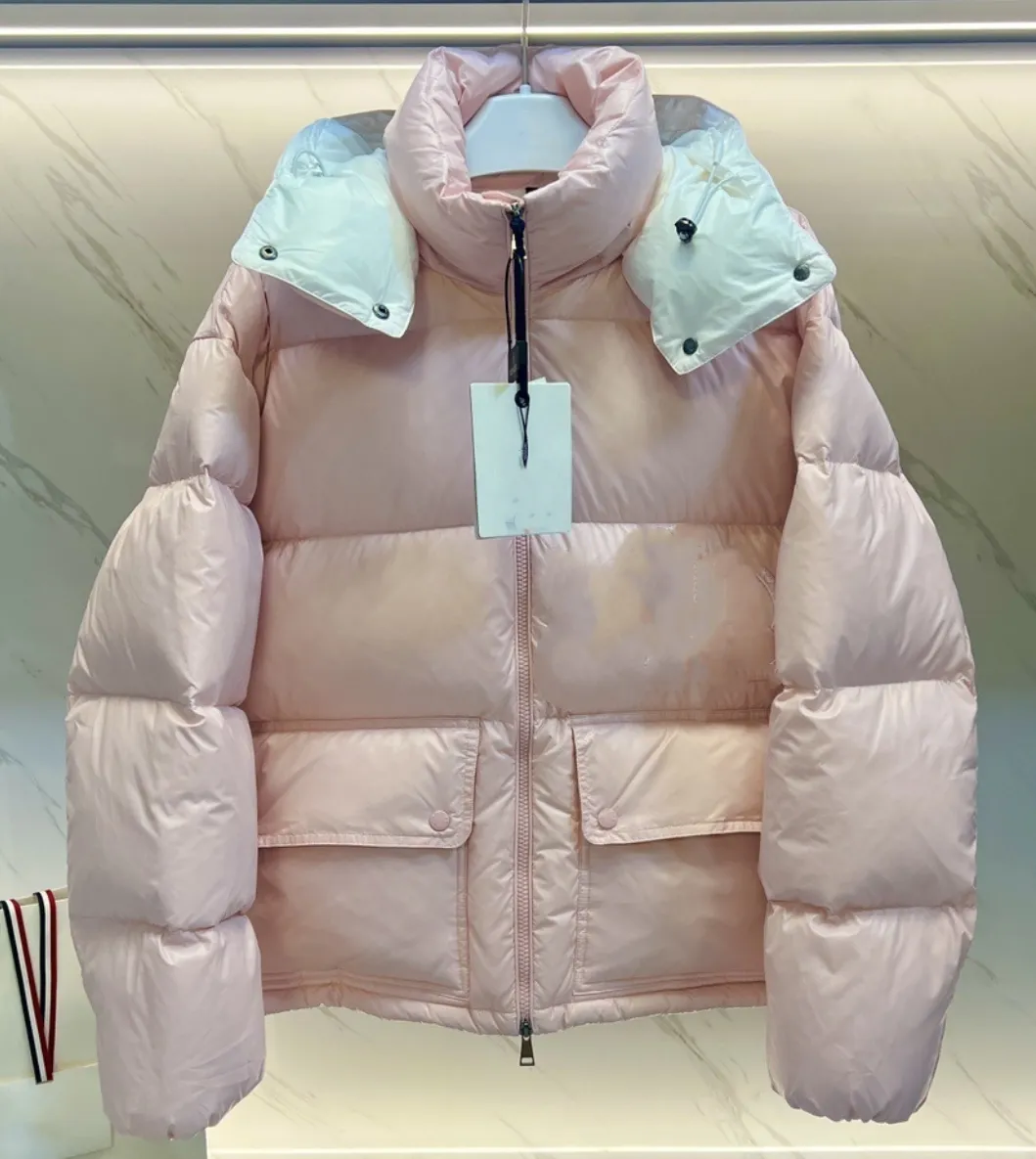 Designer Womens Winter Coats: Thickened Padded Parka With Letter ...