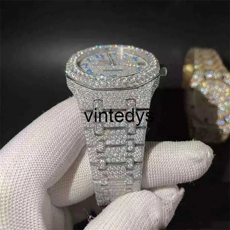 Premium Most Expensive Automatic Watch With Moissanite Stones, Rose ...