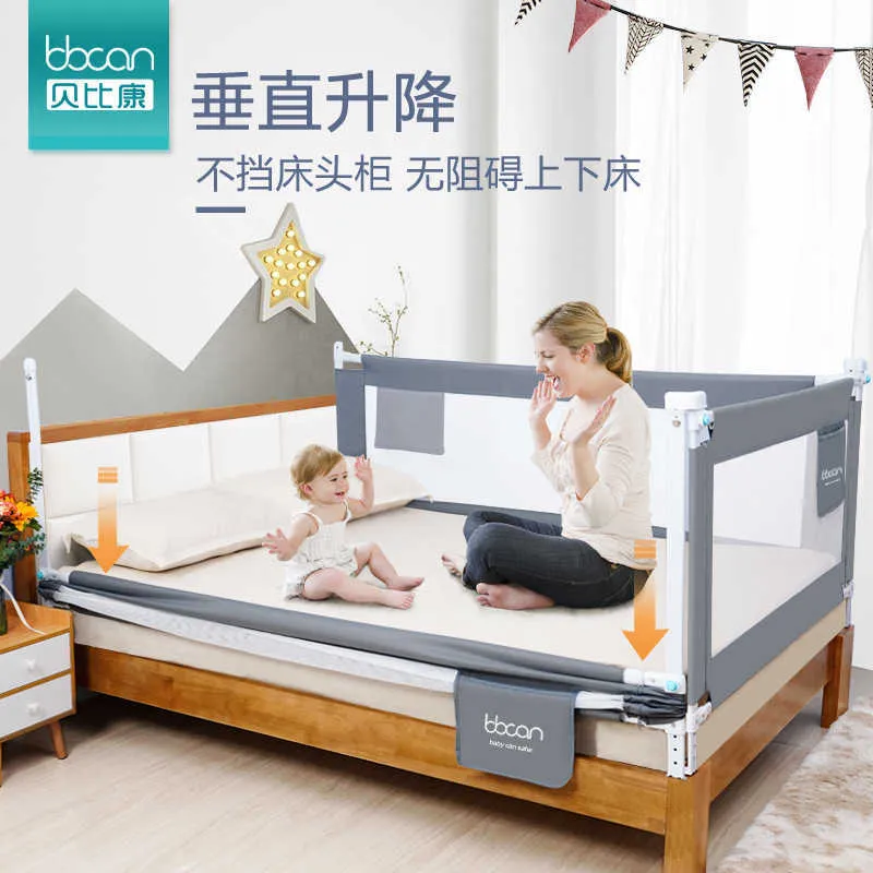 DHgate.com:Anti-Fall Bed Rail for Kids - 2m/1.8m Universal Safety ...
