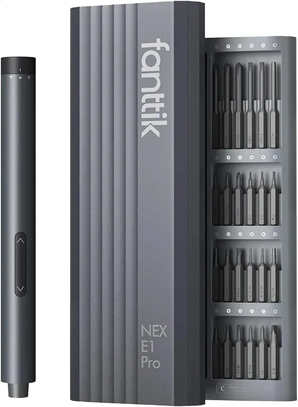 Compact Electric Screwdriver Set: Precision Repair Kit With 24 Magnetic ...