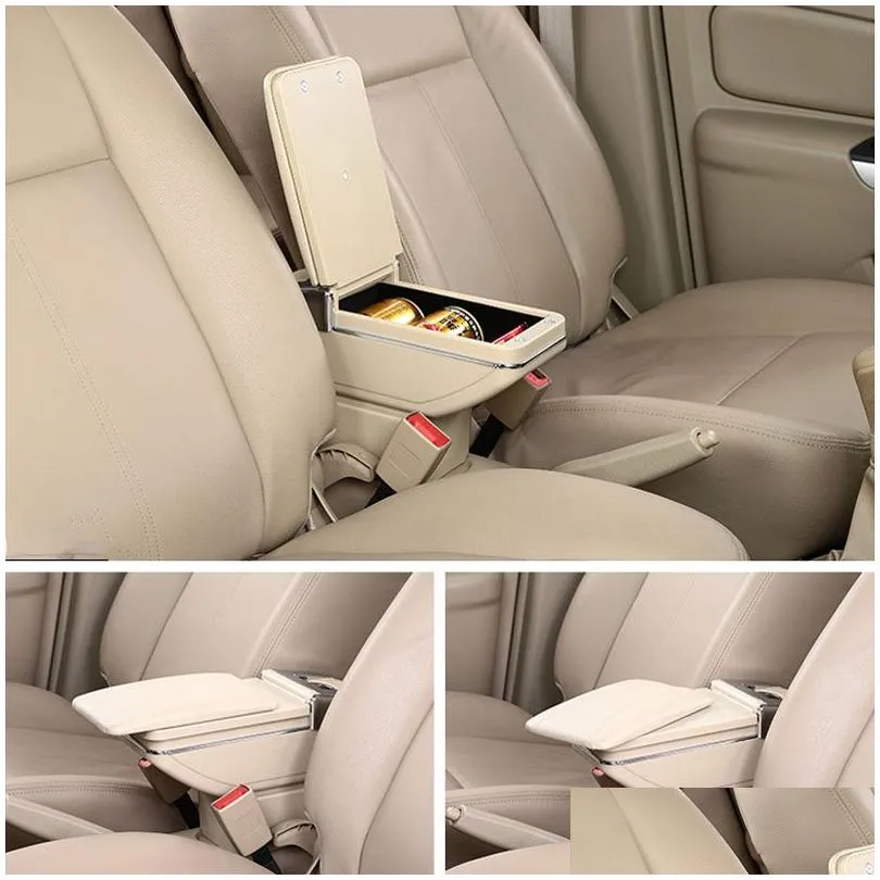 USB Armrest Console Organizer Kiger Box With Ashtray And Charging ...