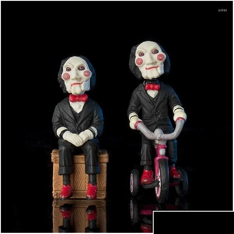 Saw Horror Figurin Car Doll Billy Mini PVC Action Figure Collectible ...