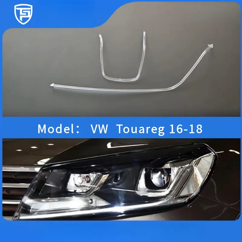 White LED Car DRL Drl Light Acura Mdx Guide Tube For VW Touareg 16 18 ...