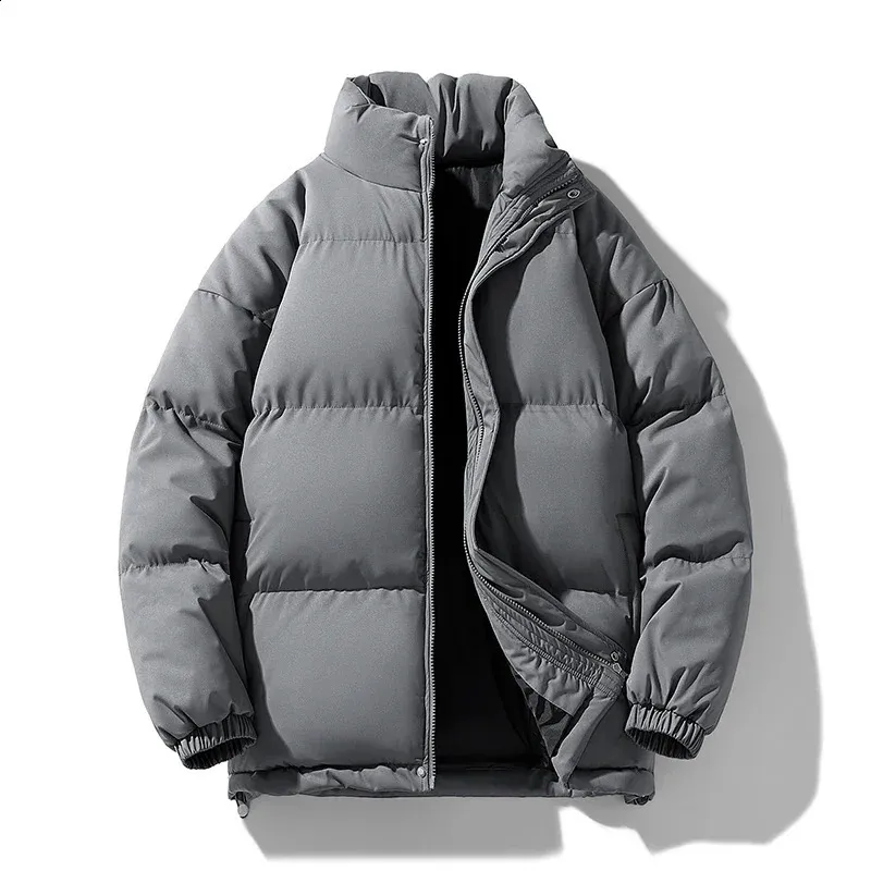 Mens 8XL Thick Puffer Winter Padded Jacket Mens Warm Parka Coat For ...