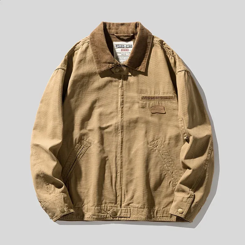 DHgate.com:Men's Casual Circle Loose Work Jacket - Spring & Autumn ...