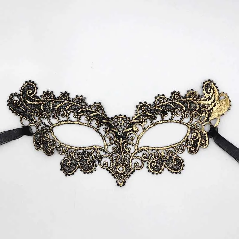 Elegant Lace Half Face Mask for Women - Masquerade, Halloween, Cosplay ...