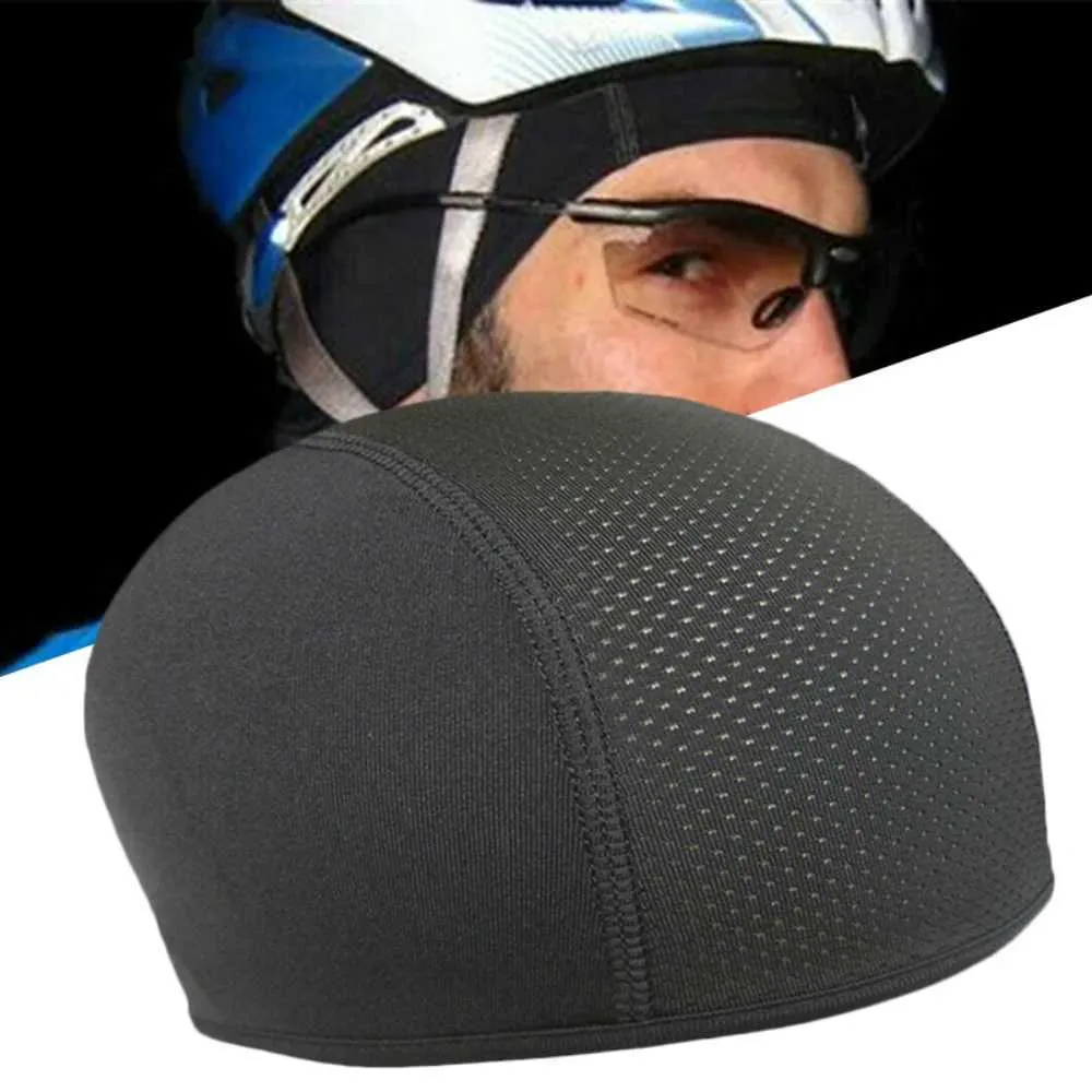 Black Quick Cap De Formentor Cycling With Inner Liner For Sports ...