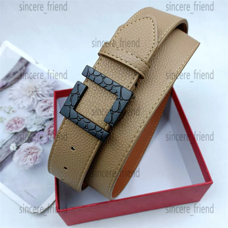 YQU0 Designer Belts Luxury 3.8cm Men's And Women's Leather Belt With ...