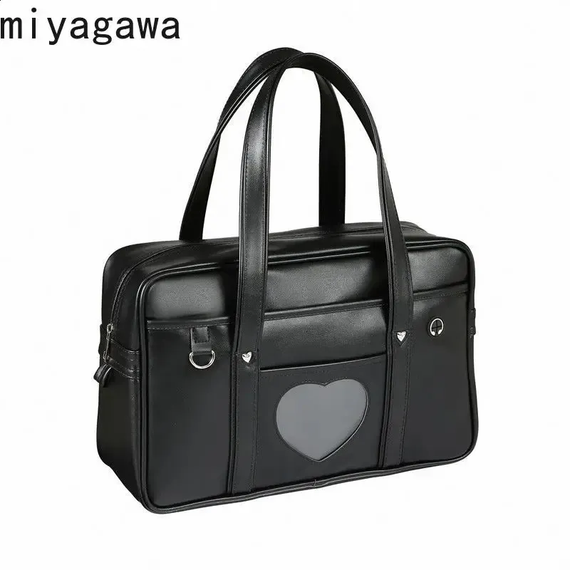 Japanese High School Bag Miyagawa Jk Top Handle Large College Style ...