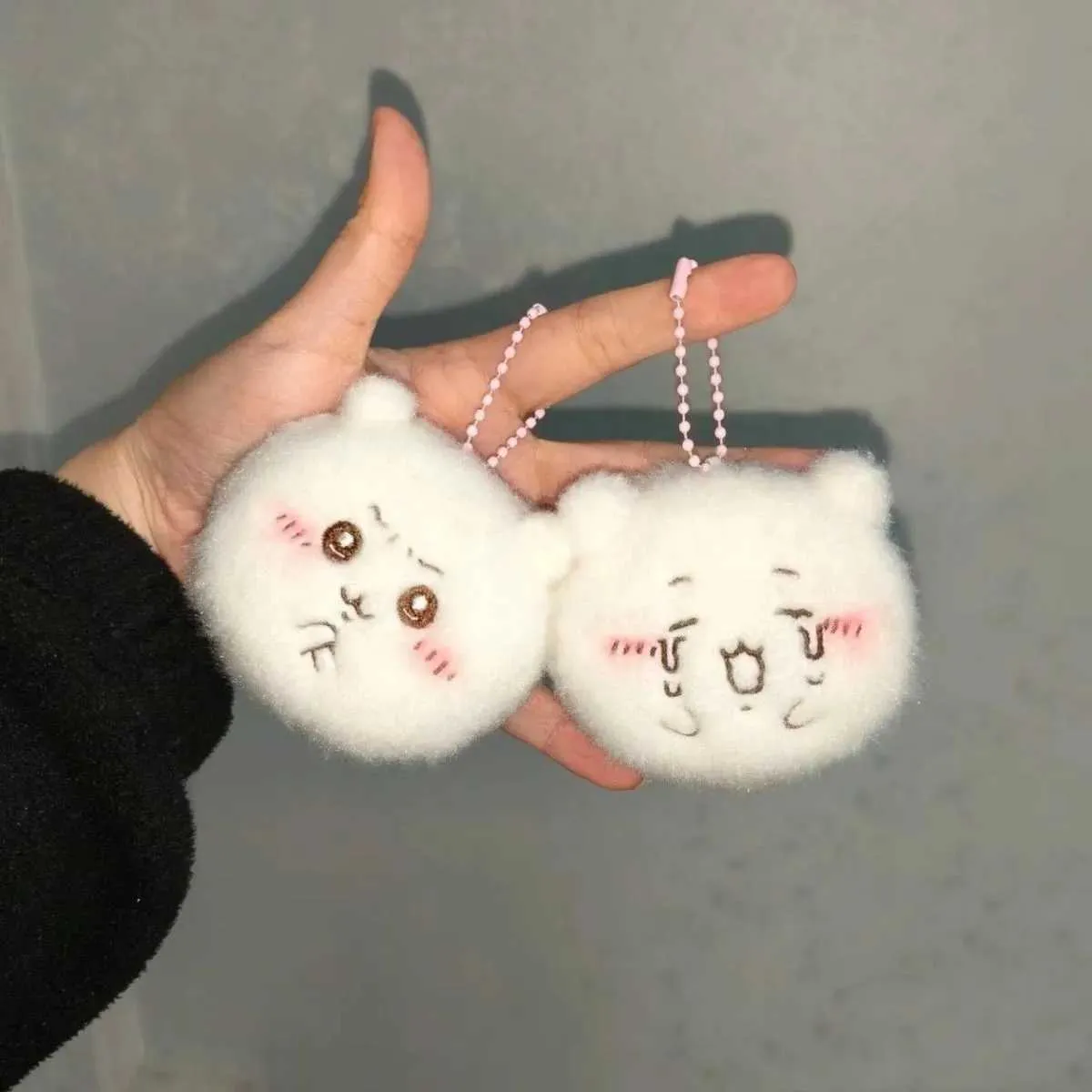 Kawaii Plush Charms: Anime-Inspired Backpack Pendant & Keychain - Cute ...