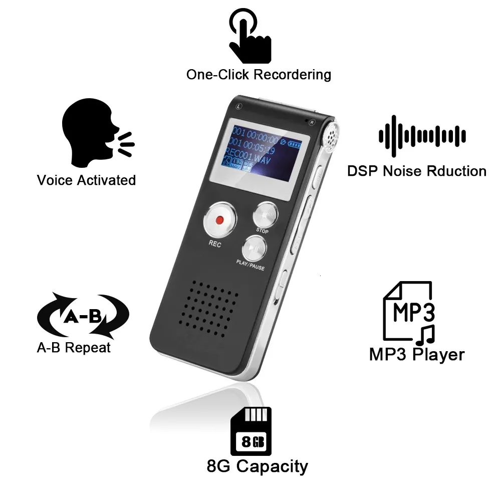 DHgate.com:Digital Voice Recorder with Noise Cancellation, Remote ...