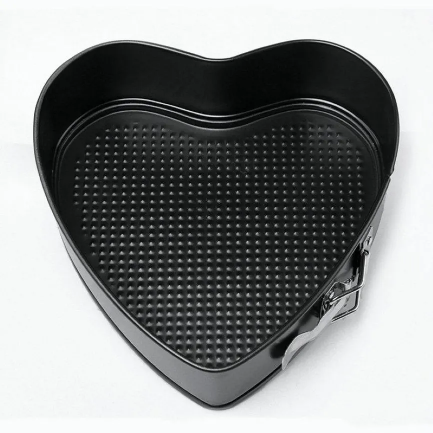9 Inch Heart Shape AMW Heart Shaped Baking Pan With Removable Bottom ...