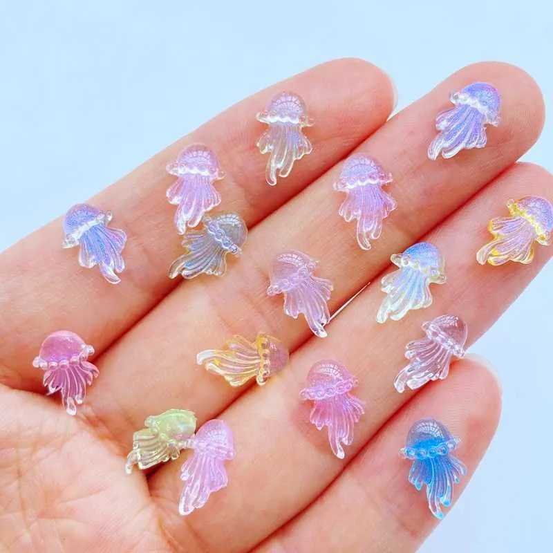 Jellyfish Nail Art