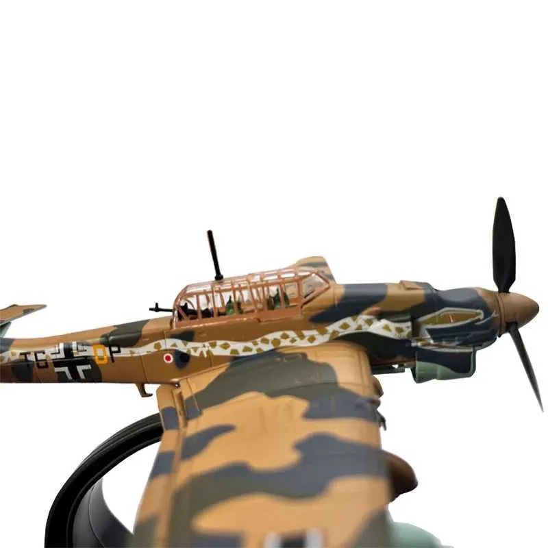 1/72 Scale German Junkers Stuka JU-87 Bomber Fighter Jet Die Cast Metal ...
