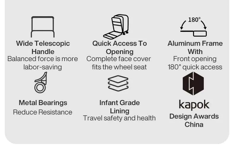 Aluminum Frame Carry-on Suitcase with Wide Handle - 20 Inch Cabin ...