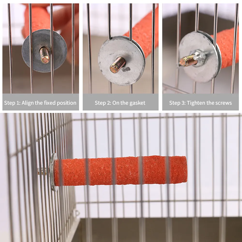 Bird Claw Beak Grinding Bar Standing Stick Parrot Station Pole Bird ...