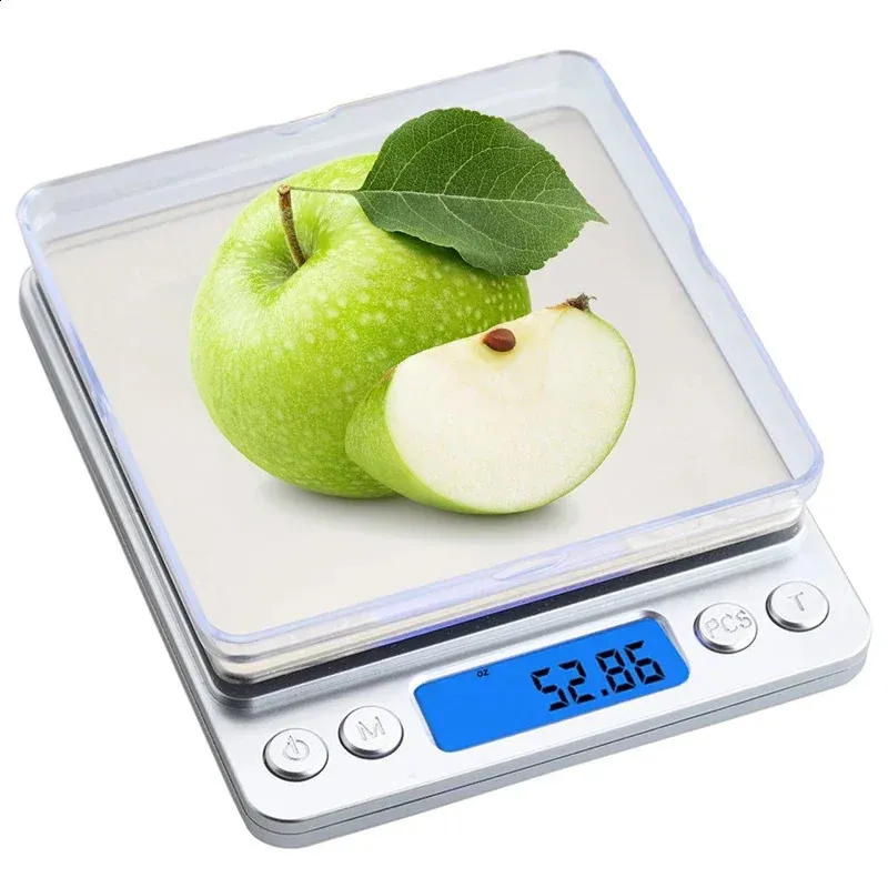 Digital Pocket Scale 500g/0.01g 3kg/0.1g Jewelry Food Kitchen Scale ...