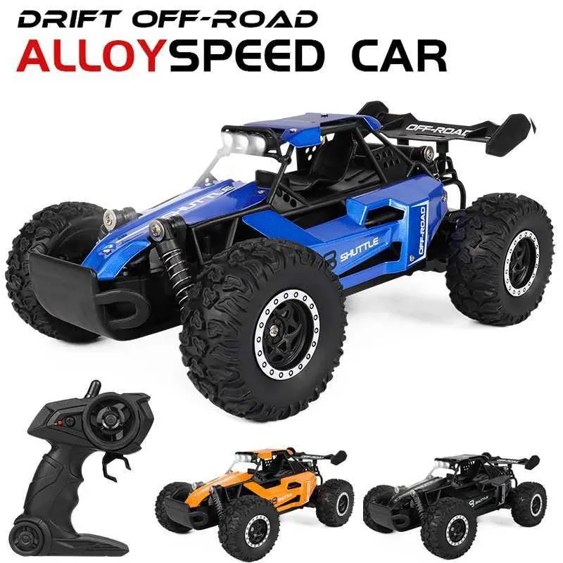 Premium Alloy RC Climbing Car with LED Lights - 2.4G Remote Control ...