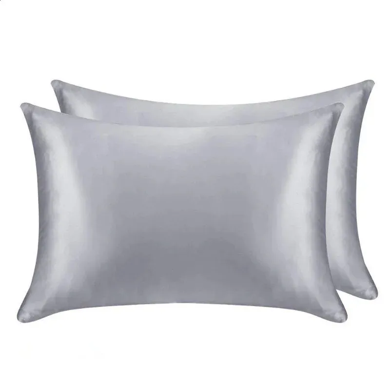 Soft Mulberry Satin Pillowcase - Standard Size, Home Decor, Chair Seat ...
