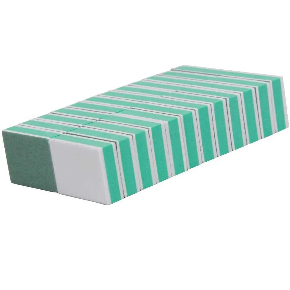 batch of professional acrylic sanding blocks 400/3000 grit nail buffer ...