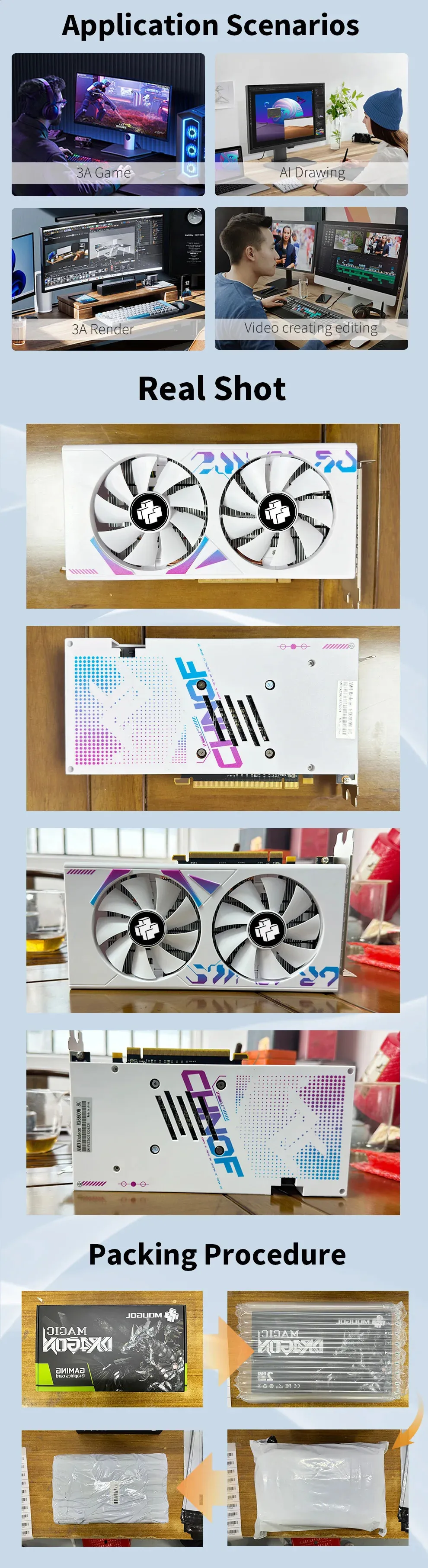 DHgate.com:Radeon RX 6600M 8GB GDDR6 Graphics Card - 7nm PCIE40 128bit ...