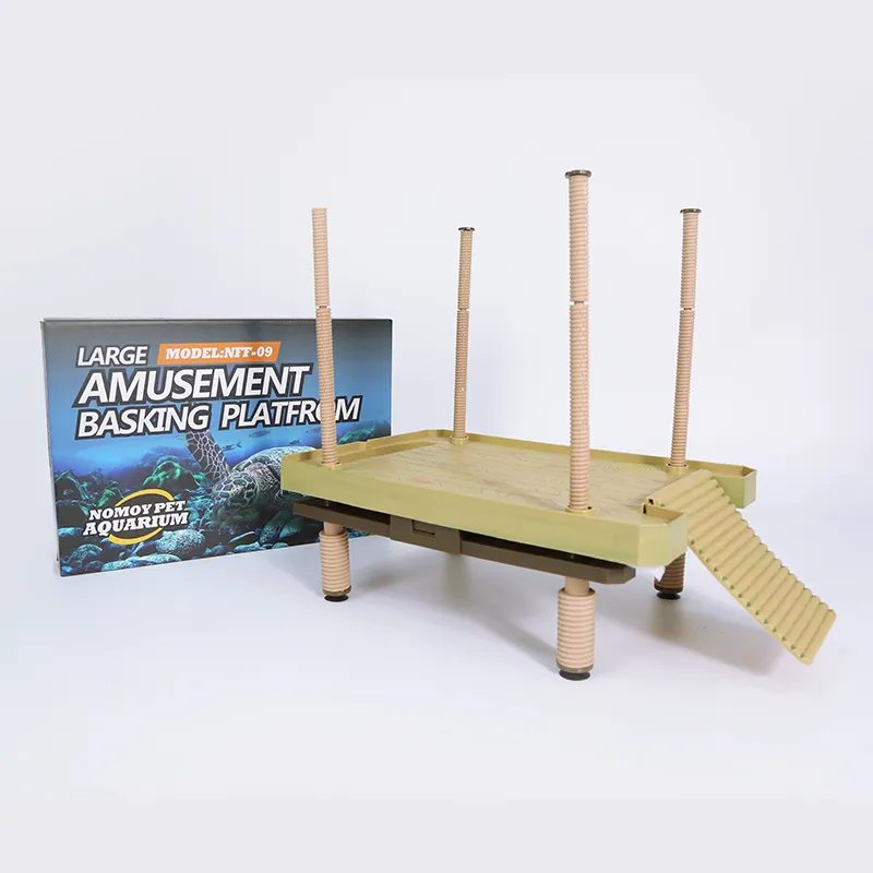 Plastic Turtle Basking Platform With Ramp 2024 Large Amusement Climb ...