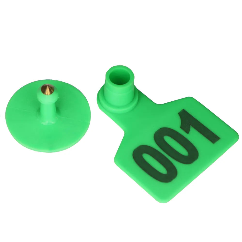 Pig Ear Tags Set - 4x5CM, Consecutive Numbered Livestock ID Tags, Farm ...