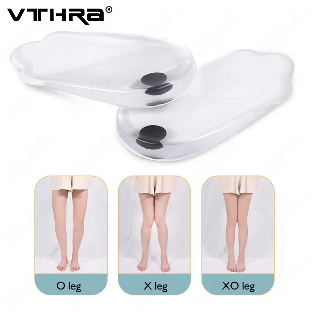 Orthopedic Gel Insoles With Varus And X/O Legs Correction For Plantar ...