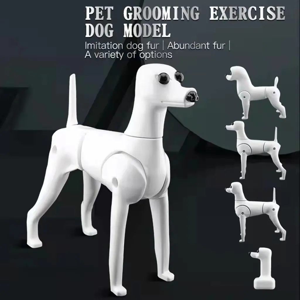 Professional Pet Grooming Practice Teddy Model - Realistic Hair ...
