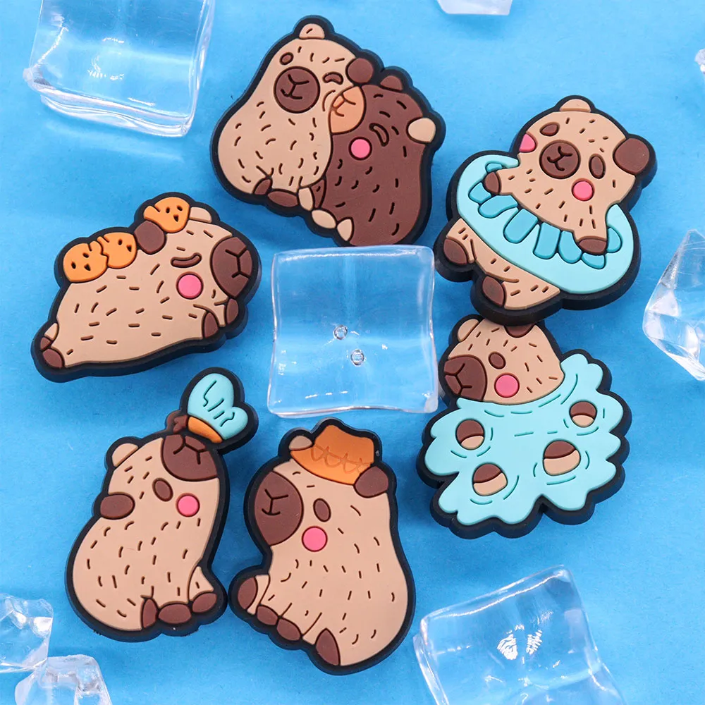 Cute Animal Shoe Charms: Sloth, Capybara & Heart Donut Mix 1- - Shop ...