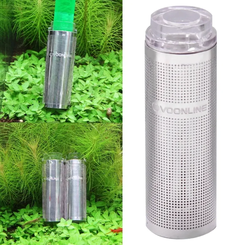 Stainless Steel Fish Tank Mesh Cover - Aquarium Intake Filter Guard ...