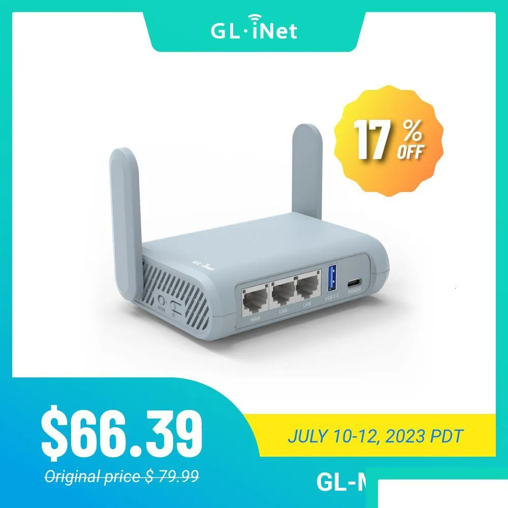 DHgate.com:Gl.inet Beryl MT1300 Gigabit Dual-Band Travel Router ...