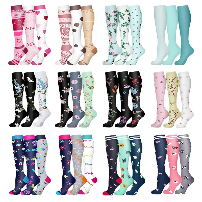 Knee High Compression Socks for Athletics - Pressure Leg Support, Shop ...