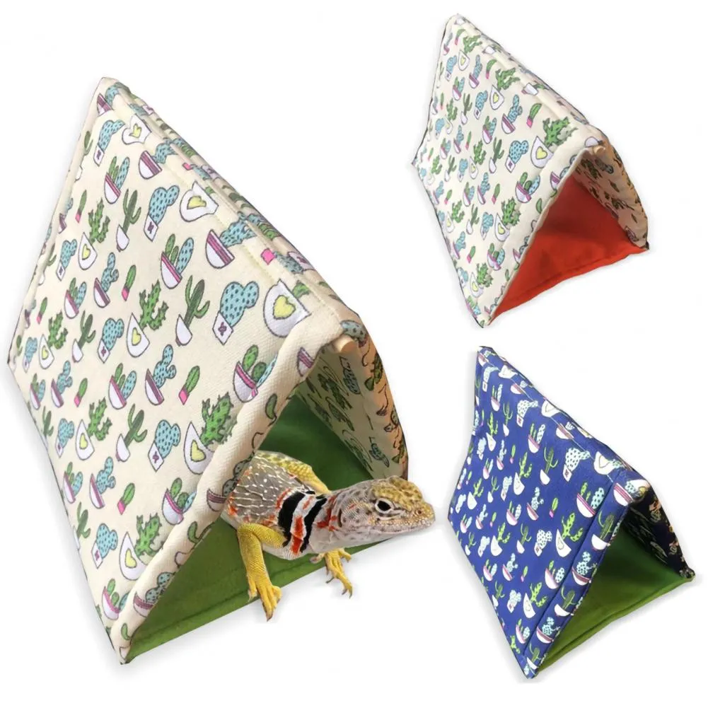 Reptile Hideout Tent - Spacious & Breathable Reptile Shelter, Bearded ...
