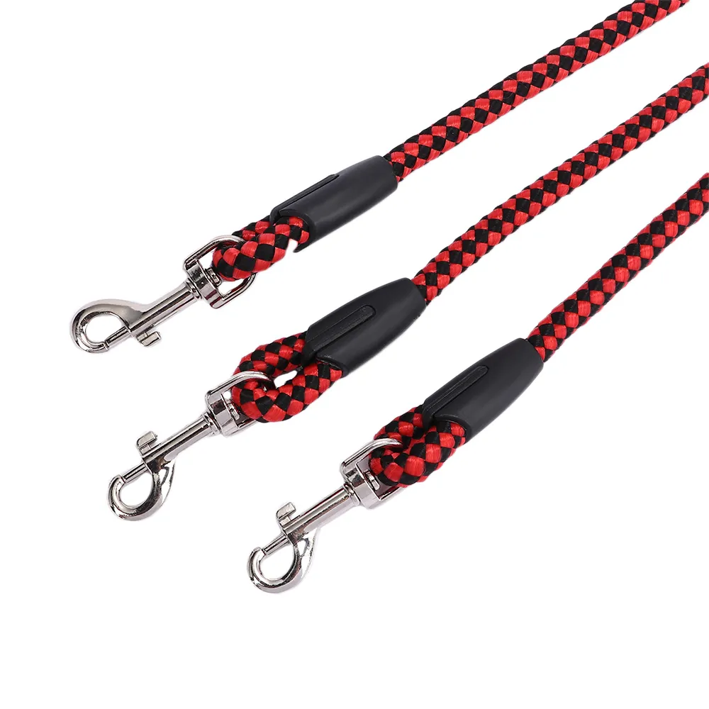 3 In 1 Heavy Duty Nylon Amazon Long Dog Leash For Walking Three Dogs ...