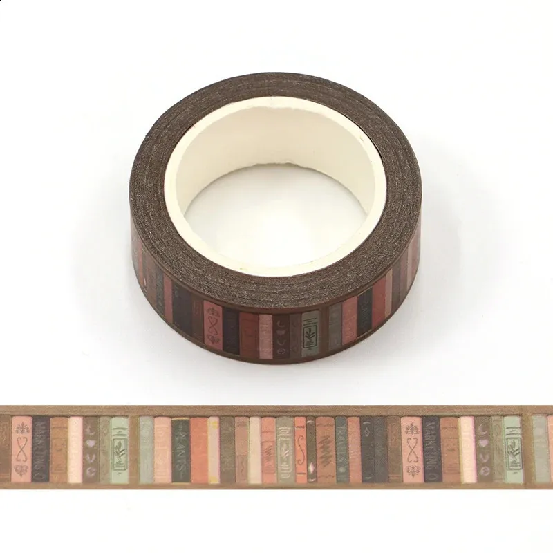 DHgate.com:10 Pack Decorative Library Book Washi Tapes for Scrapbooking ...