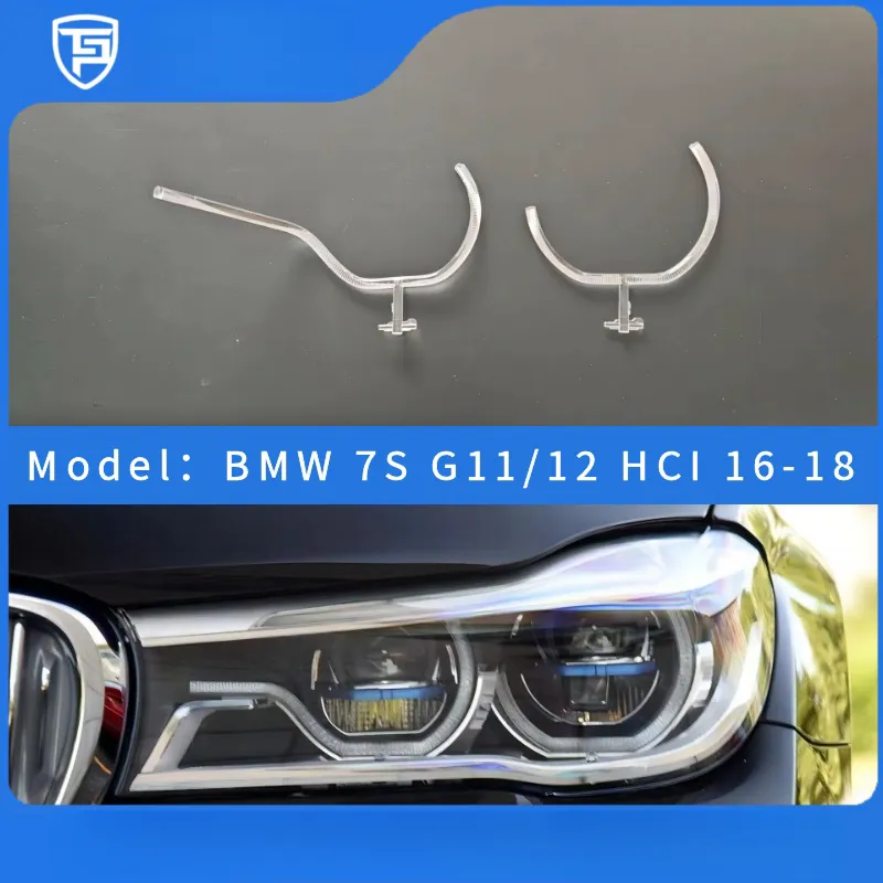 LED Car DRL Day/Night Bmw Drl Lights Guide Tube With White Light PLATE ...