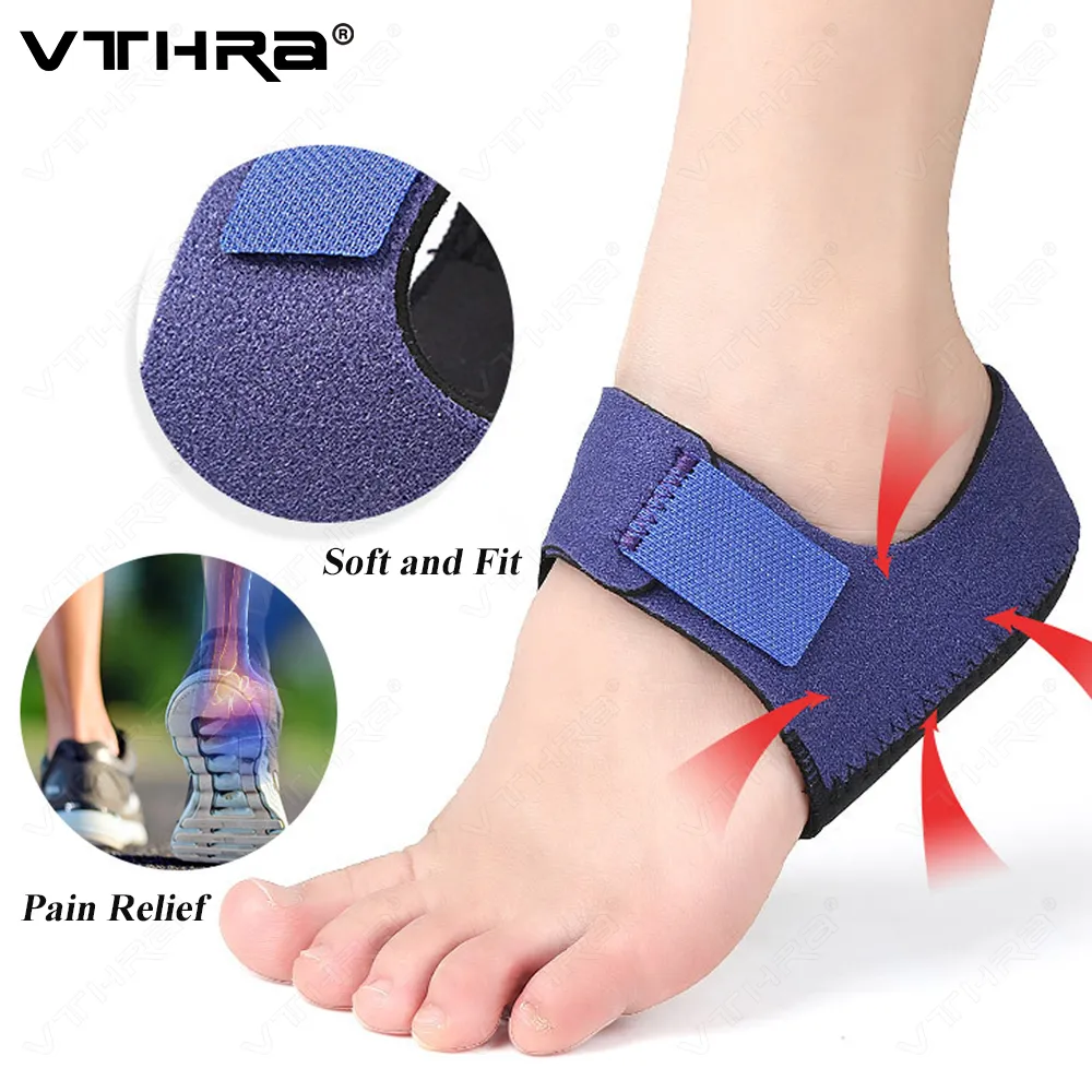 Gel Heel Pads for Plantar Fasciitis - Thin, Breathable, Foot Support ...
