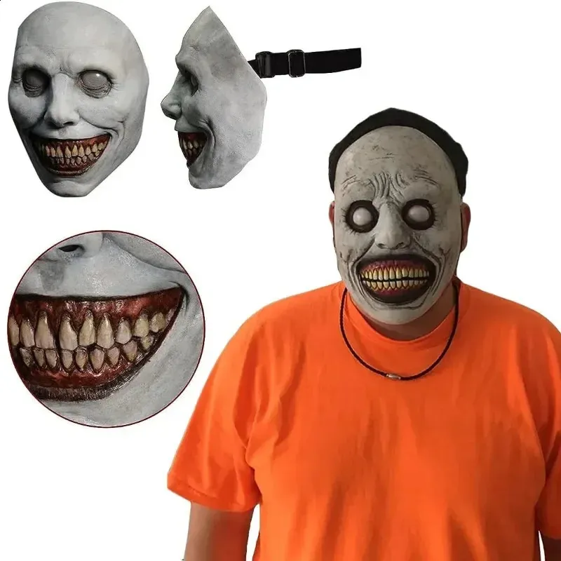 Scary Halloween Mask: Realistic Horror Ghost Face Mask Latex Devil ...