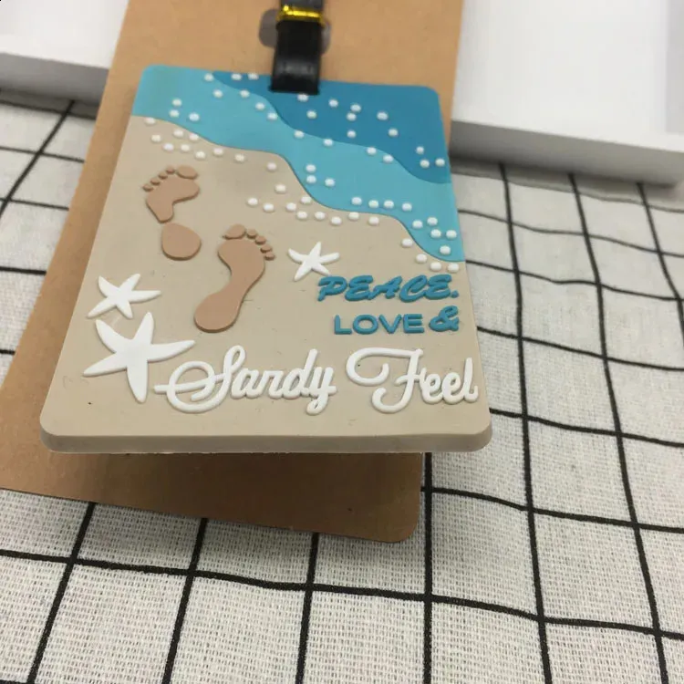 Silica Gel Fruit Luggage Tags Cartoon Suitcase ID... From Totelove, $12 ...
