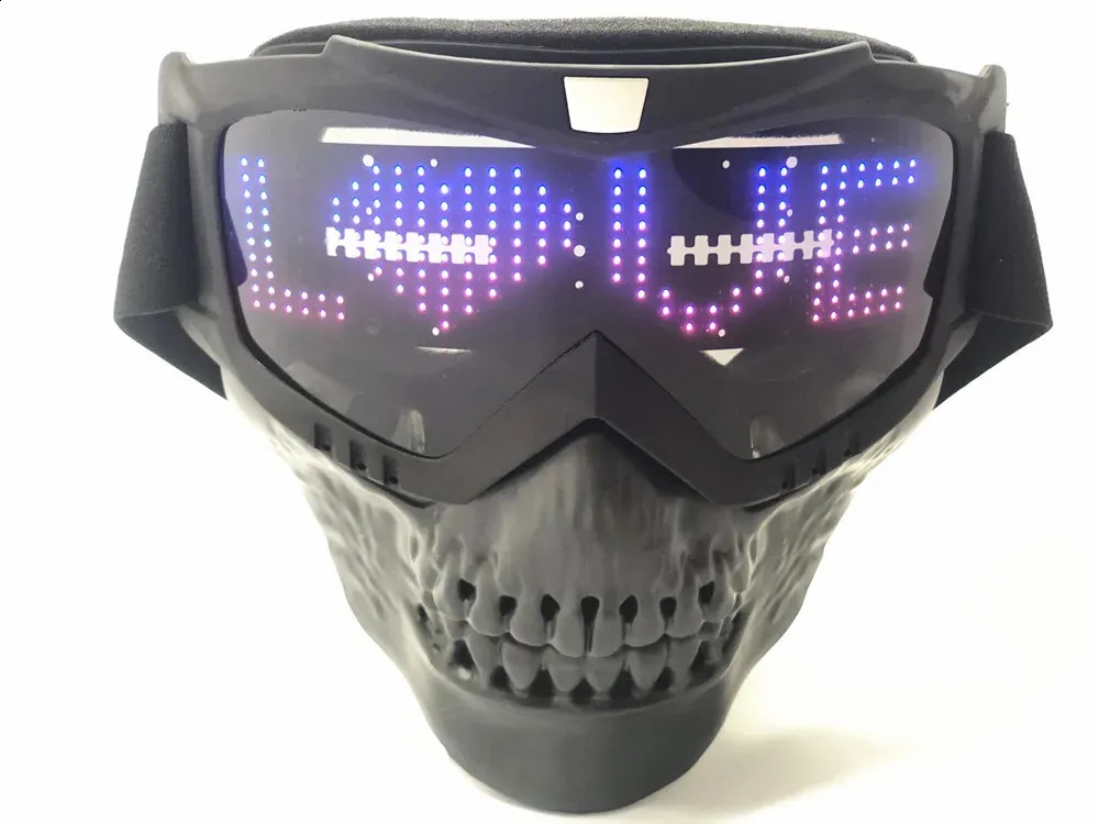 Bluetooth RGB LED Skiing Goggles DIY Display Board... From Reliefstore ...