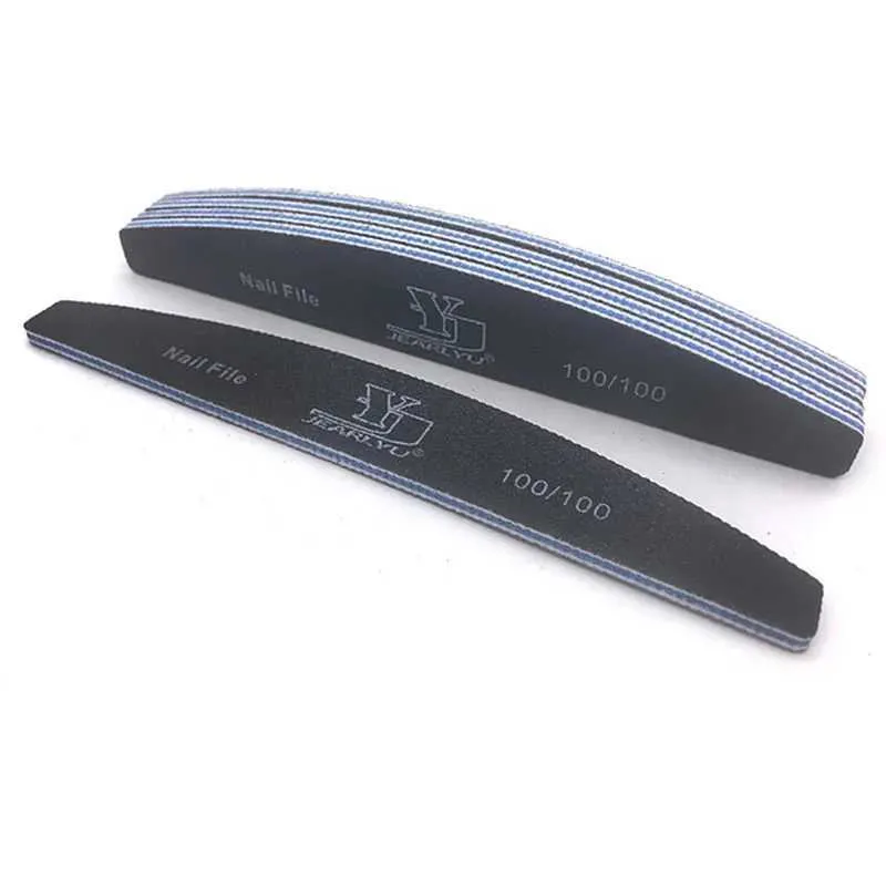 Nail File Set: Moon Style Nail Polishing Files, Professional Lime A ...