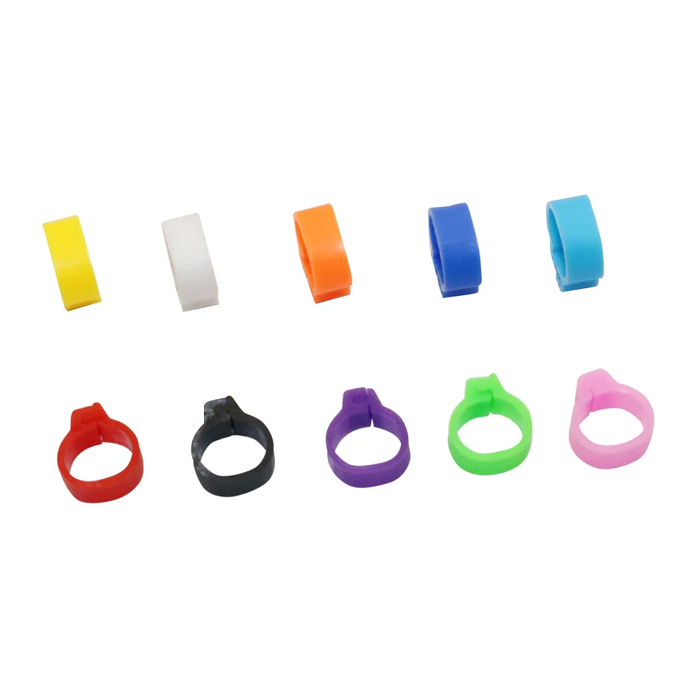 Bird Foot Rings For Pigeons 8mm Plastic Color Identification Bands 2024 ...