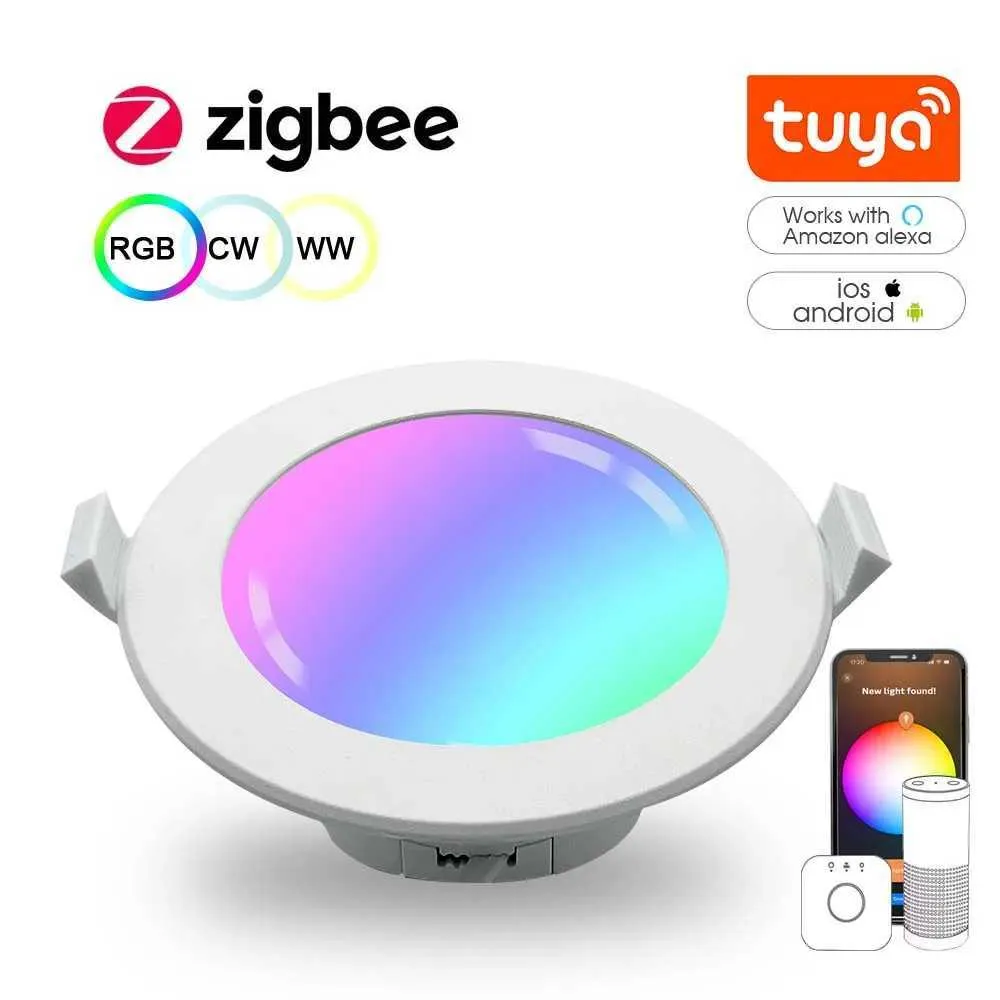 Zigbee 3.0 Smart LED Downlight - RGB CCT, 2.5-3.5 Inch, Pendant, Smart ...