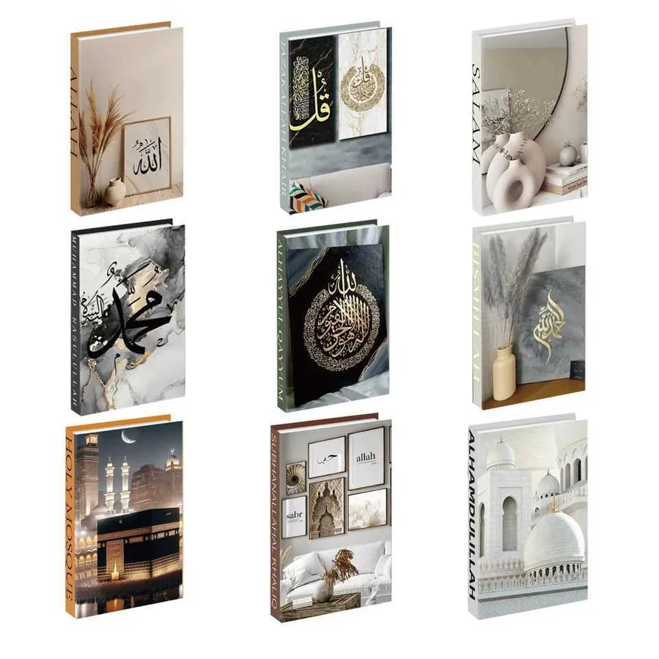Moroccan Islamic Decorative Book Storage Box With Kaaba Mosque Arch ...