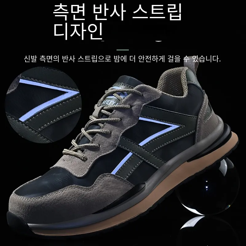 Indestructible Waterproof Steel Toe Work Safety Best Walking Shoes With ...