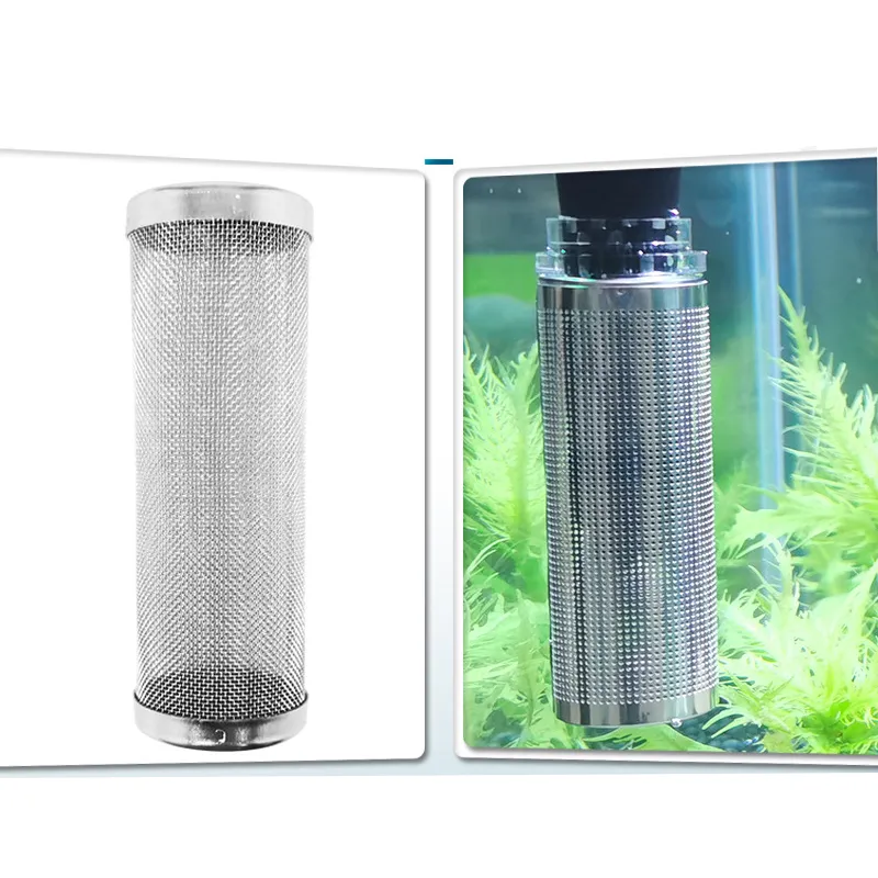 Shrimp Filter Net For Aquarium Accessories Stainless Steel Inlet Case ...