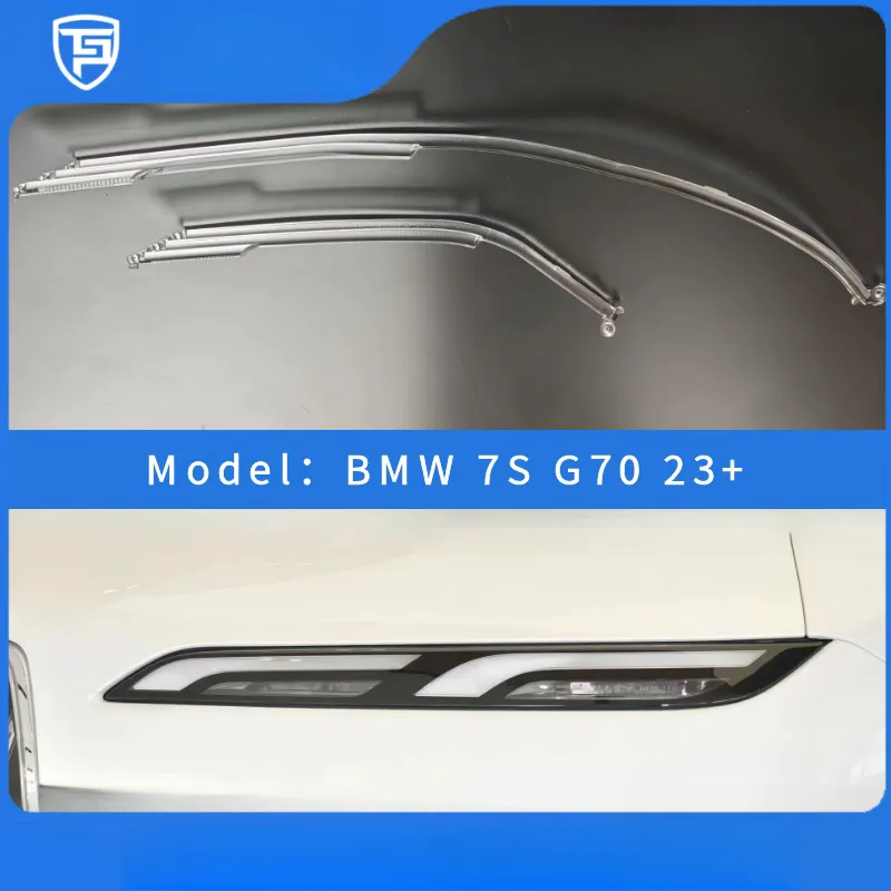 LED Car DRL Day/Night Bmw Drl Lights Guide Tube With White Light PLATE ...