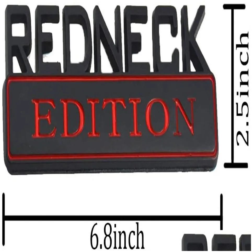 Redneck Edition Exterior Emblem Dead Set 2 Pack For F 150, F250 ...